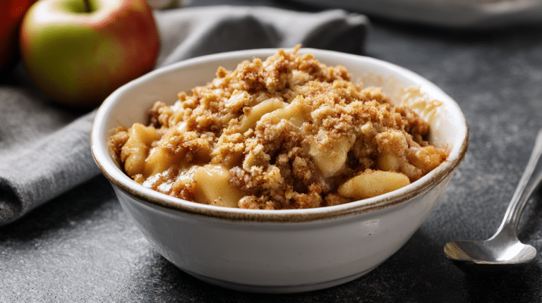Easy & Healthy Apple Crisp Recipe for All Diets - Eat Thrive Glow