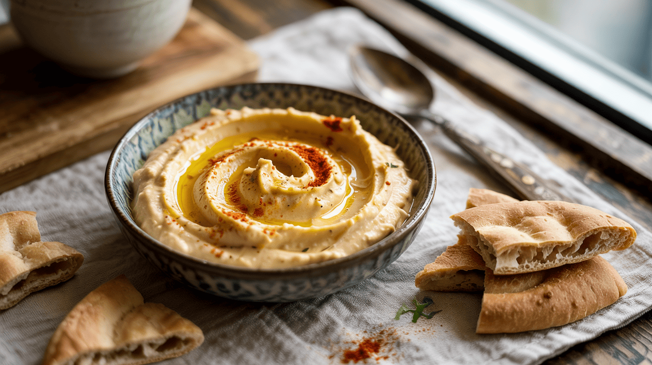 High Protein Hummus Recipe that Just Takes a Few Minutes - Eat Thrive Glow