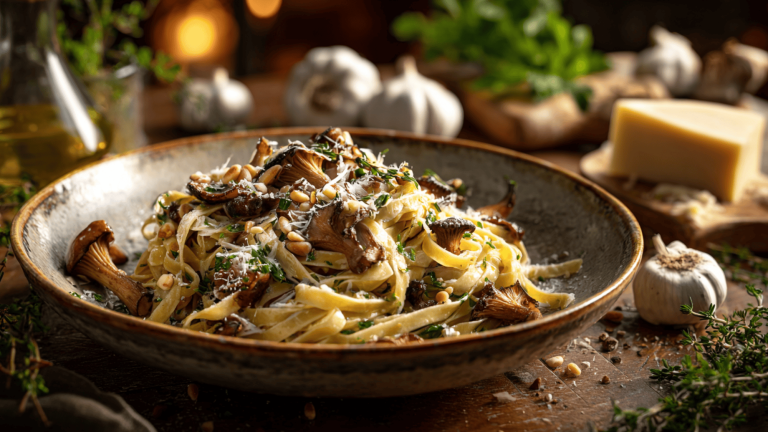 Porcini Pasta Recipe: Rich Italian Comfort Food - Eat Thrive Glow