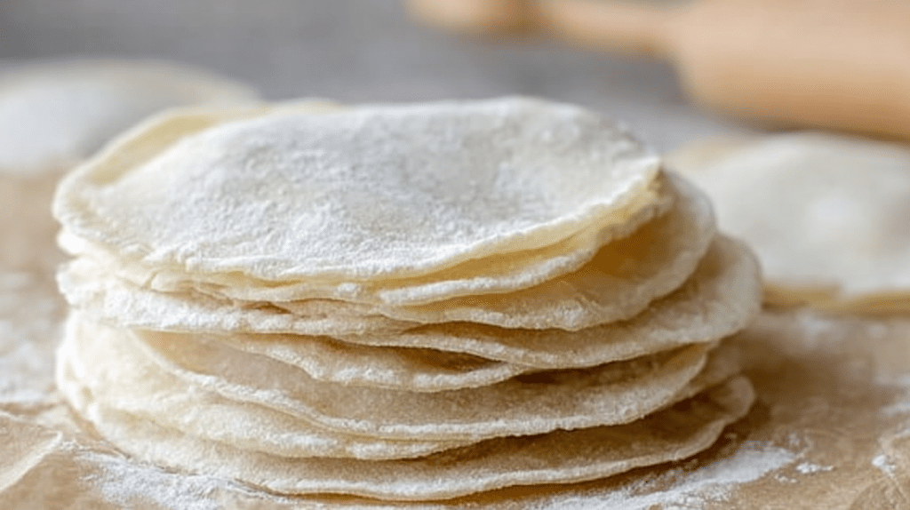 Soft-Chewy Dumpling Wrappers Recipe (Hot Water 3-Ingredient) - Eat ...