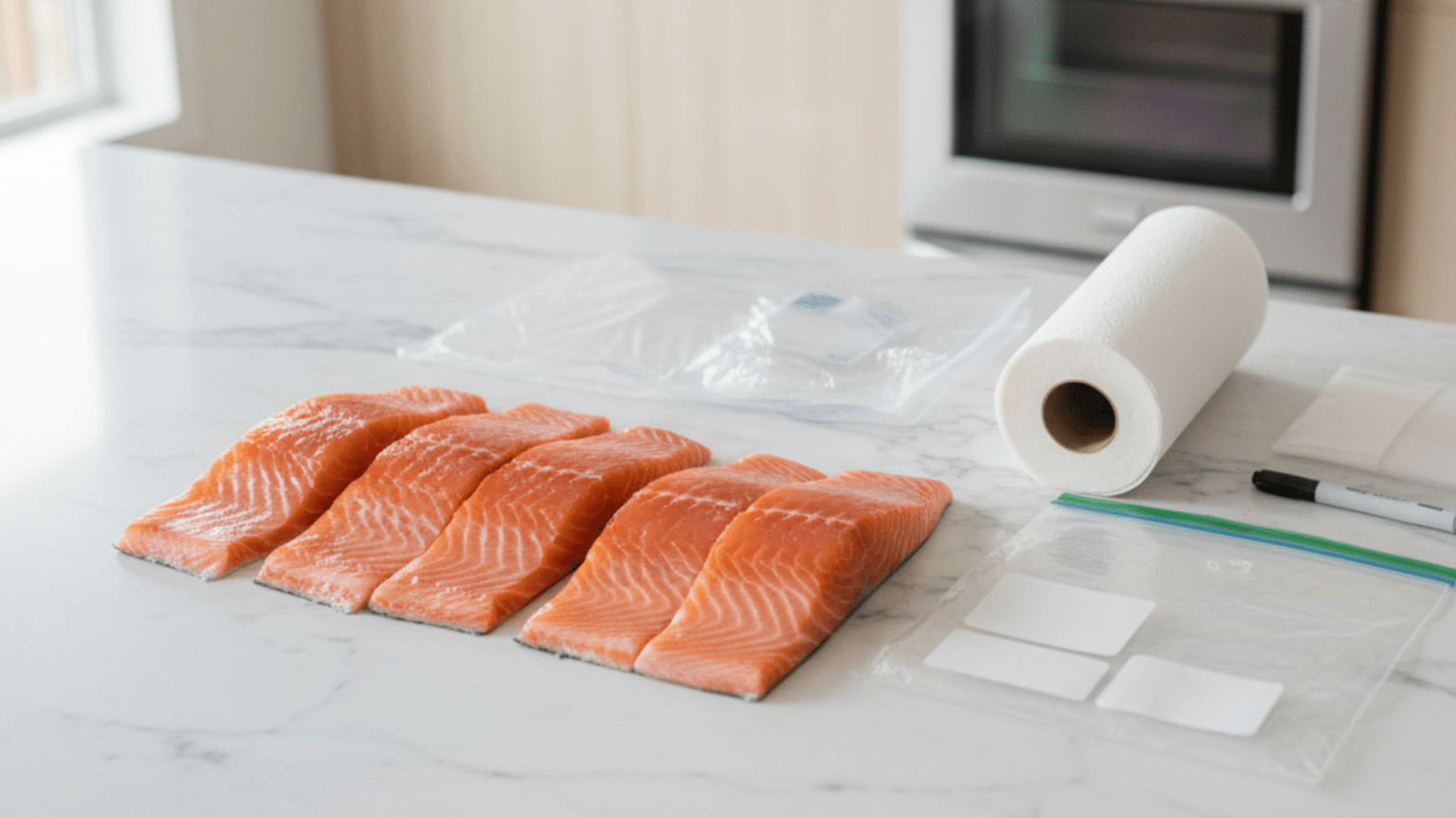 The Best Way to Freeze and Defrost Salmon - Eat Thrive Glow