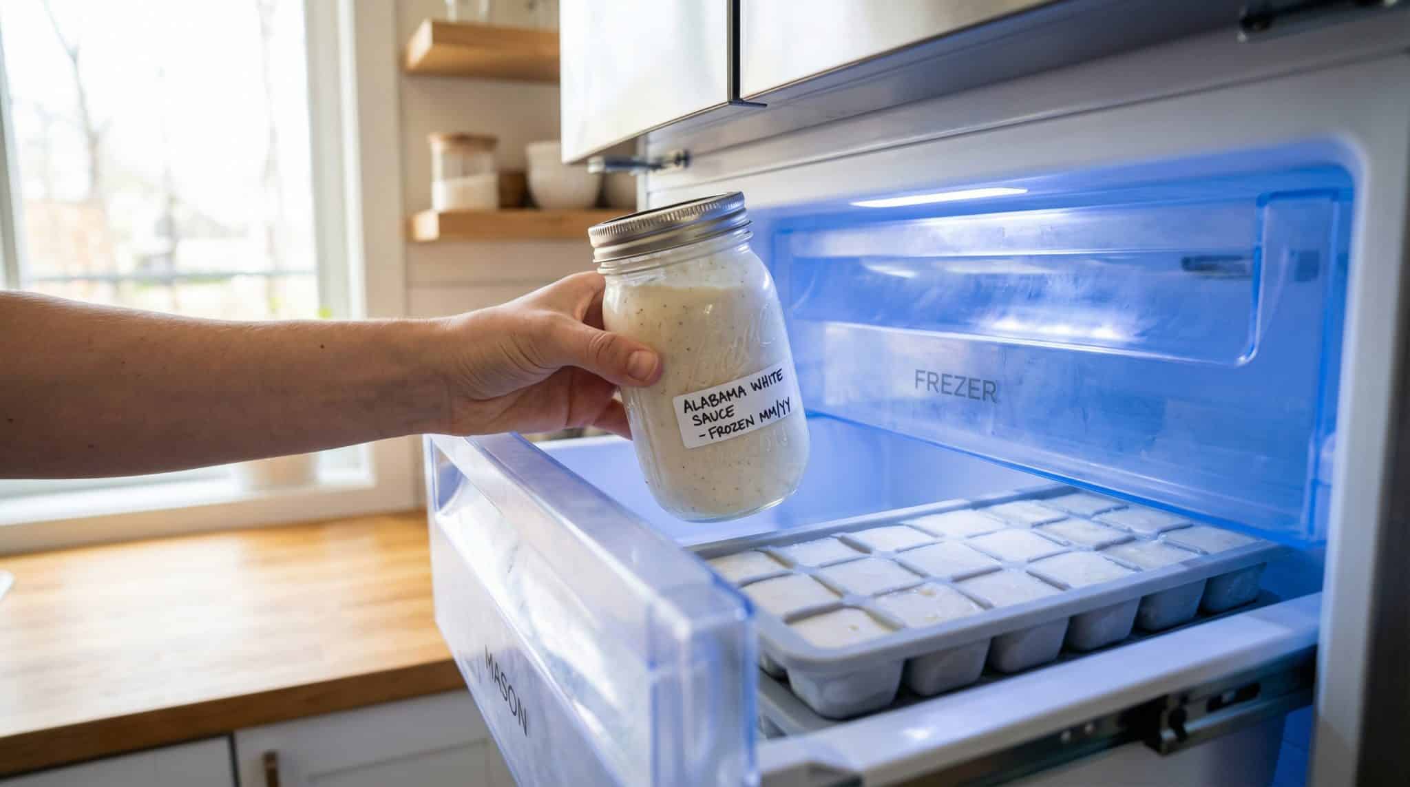 Freeze Mayonnaise and BBQ Sauce Safely, Freezer Tips - Eat Thrive Glow