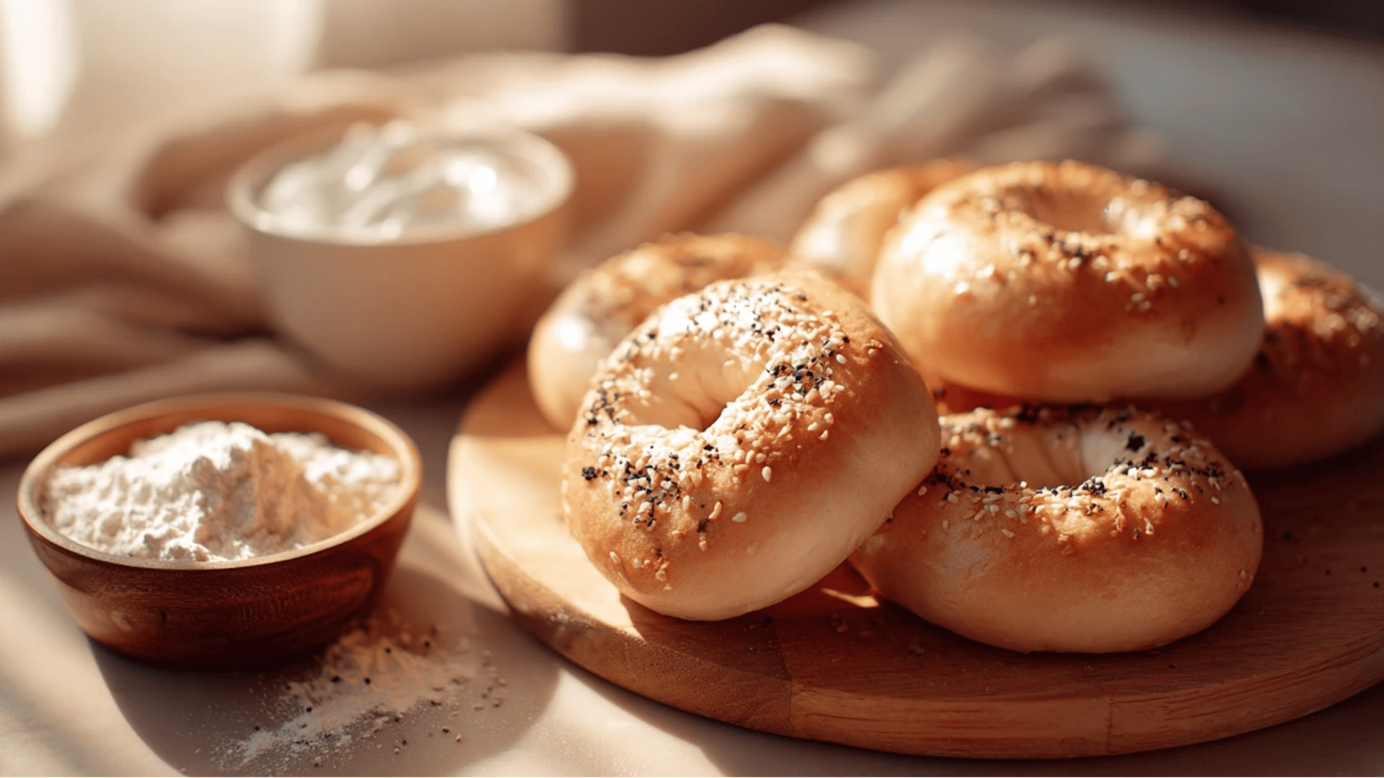 3 Ingredient Bagel: Quick, Easy Bagel Recipe Guide - Eat Thrive Glow