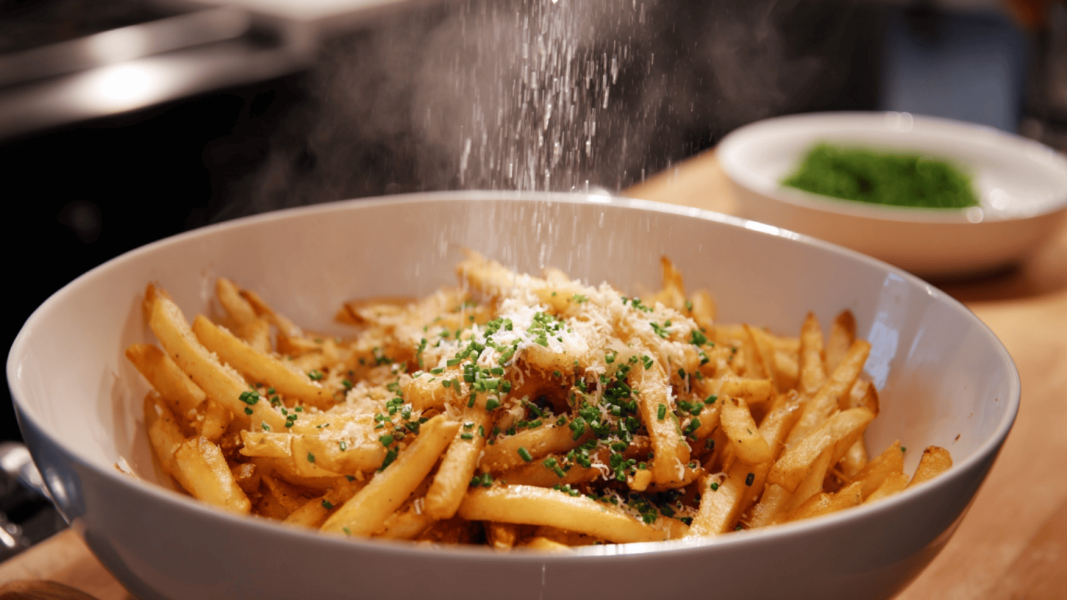 How to Make Truffle Fries with Parmesan (Easy Recipe) - Eat Thrive Glow