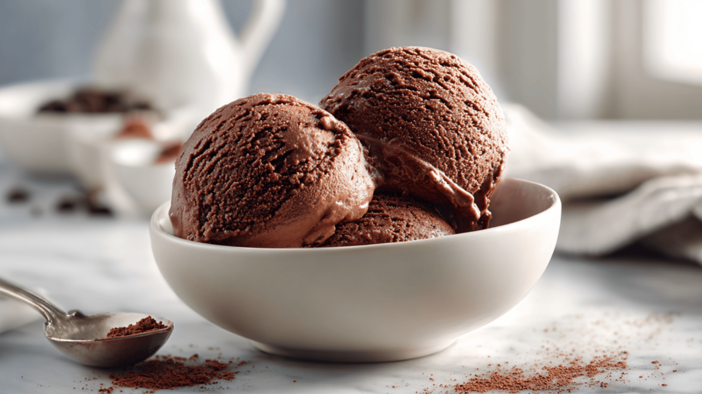 Homemade 3 Ingredient Ice Cream No Maker Needed - Eat Thrive Glow