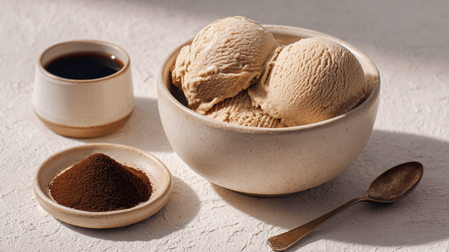 Homemade 3 Ingredient Ice Cream No Maker Needed - Eat Thrive Glow