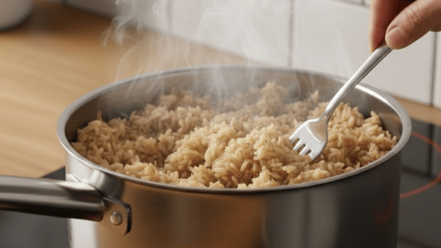 How to Cook Brown Rice on the Stove Perfectly Every Time - Eat Thrive Glow