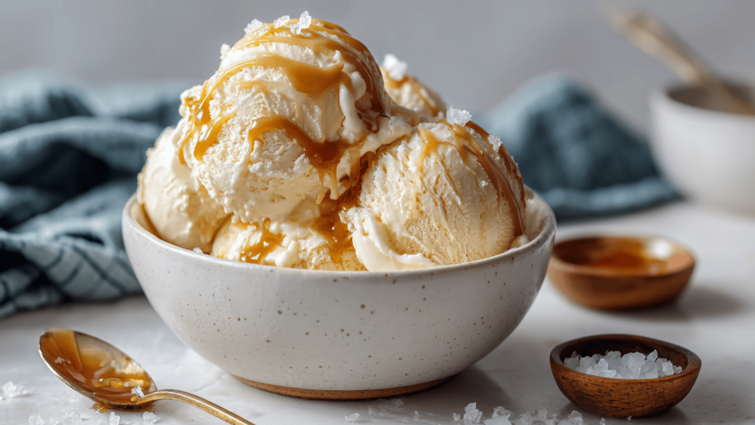Homemade 3 Ingredient Ice Cream No Maker Needed - Eat Thrive Glow