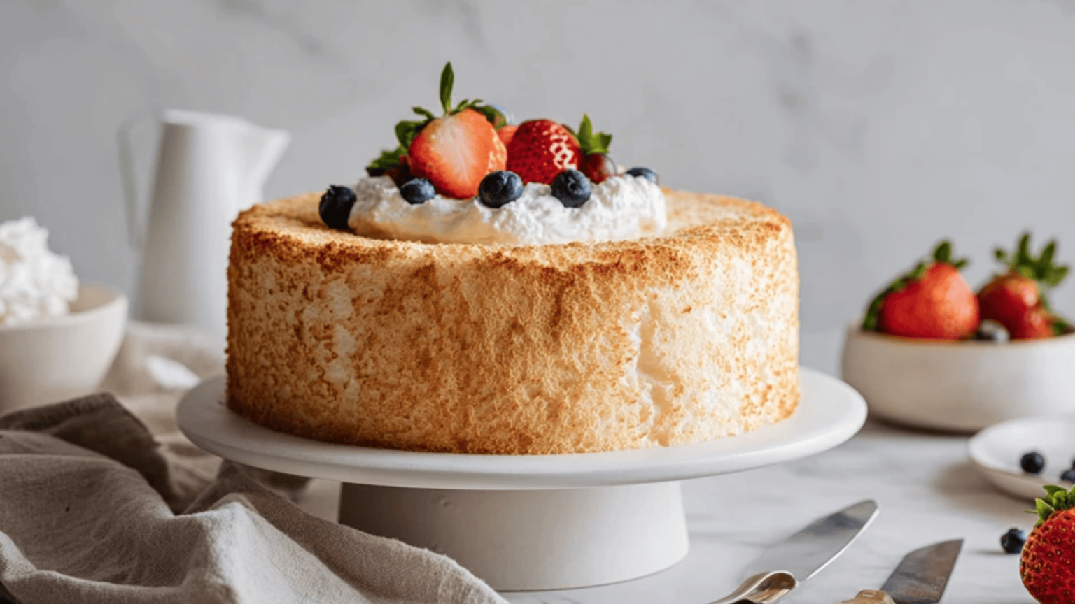 Is Angel Food Cake Gluten Free? Recipe & Tips - Eat Thrive Glow