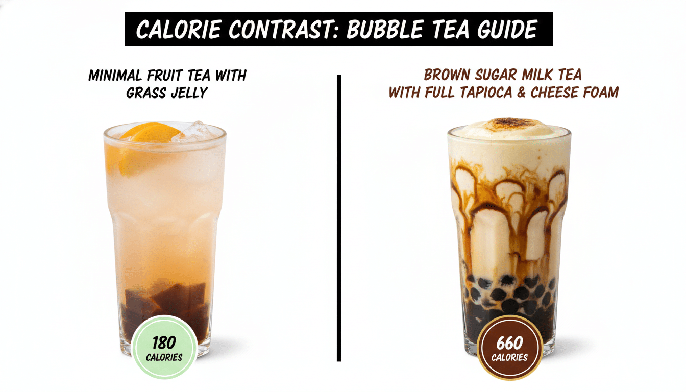 Milk Tea Calories: Ranges, Toppings, and Easy Swaps - Eat Thrive Glow